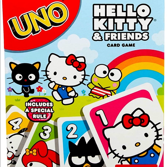 Games | Hello Kitty Friends Uno Card Game | Poshmark